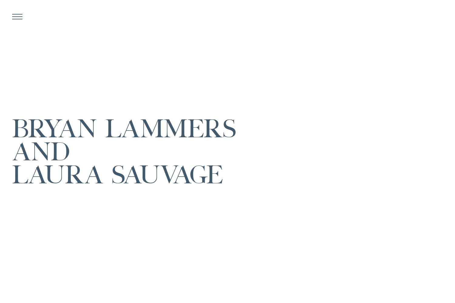 Bryan Lammers and Laura Sauvage's Wedding Website